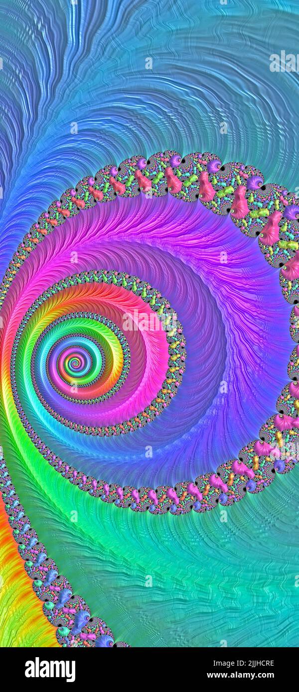 Fractal frames hi-res stock photography and images - Alamy