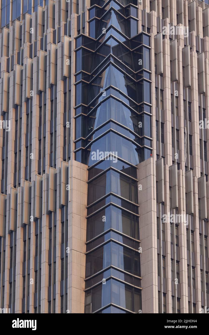 A high modern building with beautiful design Stock Photo - Alamy