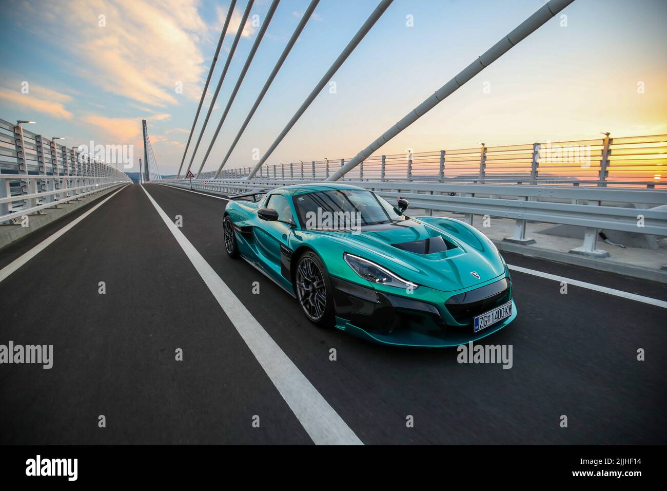 Rimac Nevera an all-electric sports car driven by Chief Program ...