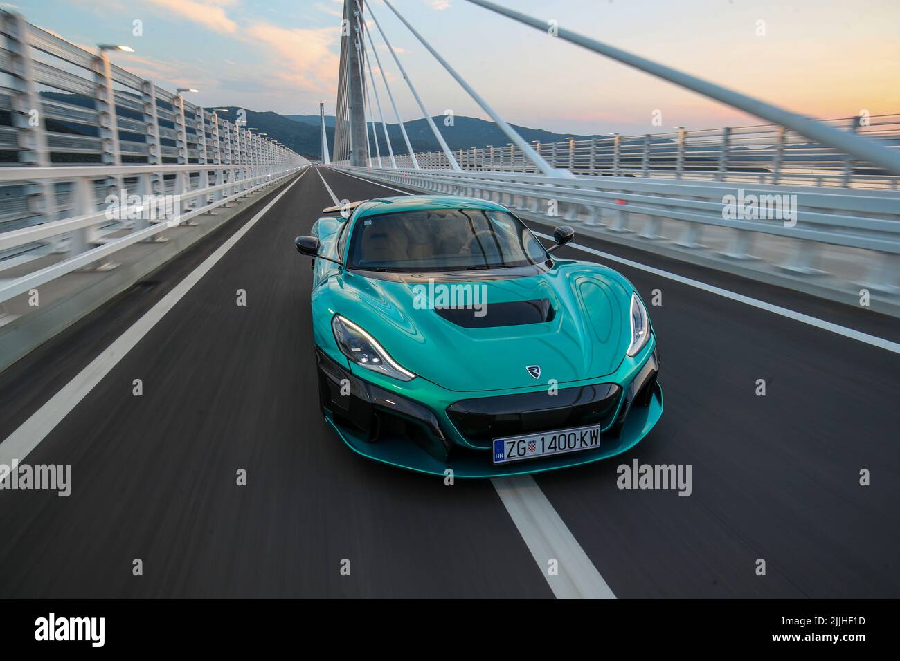 Rimac Nevera an all-electric sports car driven by Chief Program ...