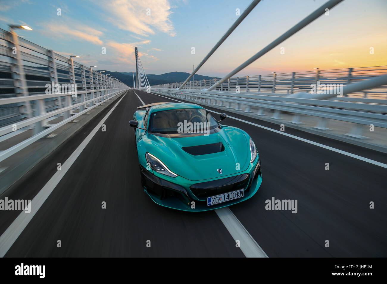 Rimac Nevera an all-electric sports car driven by Chief Program ...