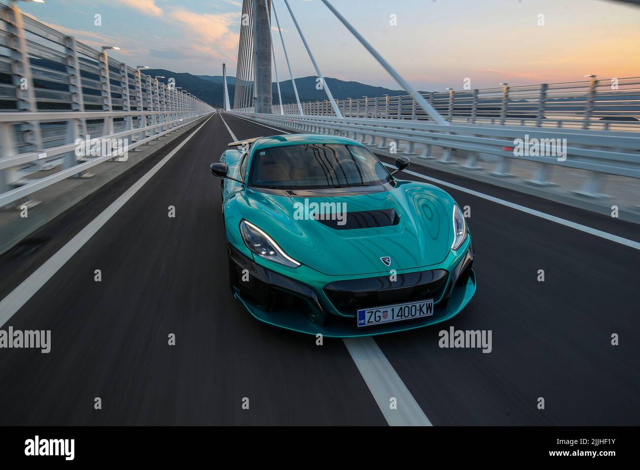 Rimac Nevera an all-electric sports car driven by Chief Program ...