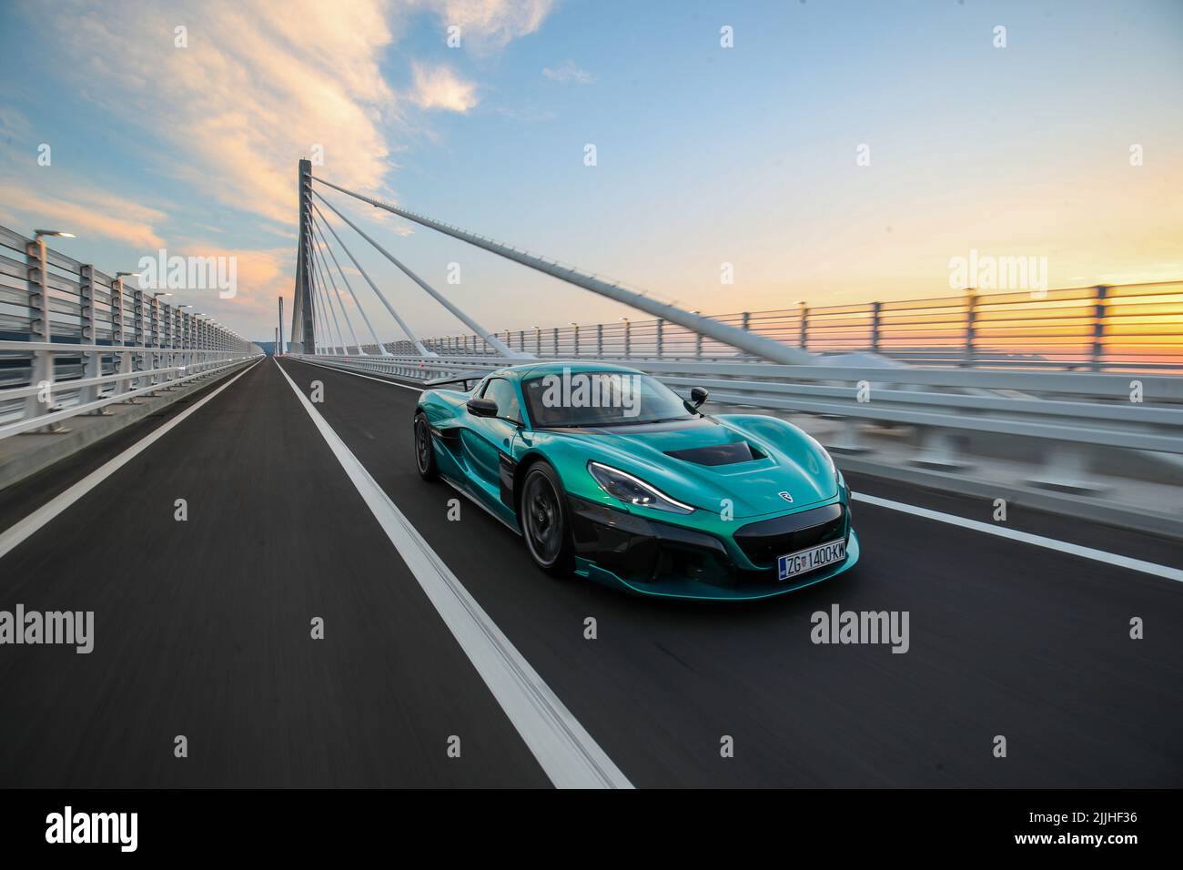 Rimac Nevera an all-electric sports car driven by Chief Program ...