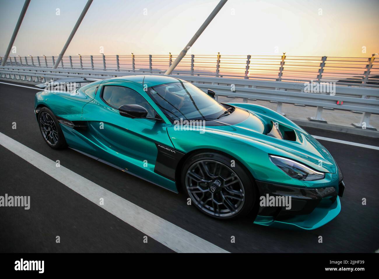Rimac Nevera an all-electric sports car driven by Chief Program ...
