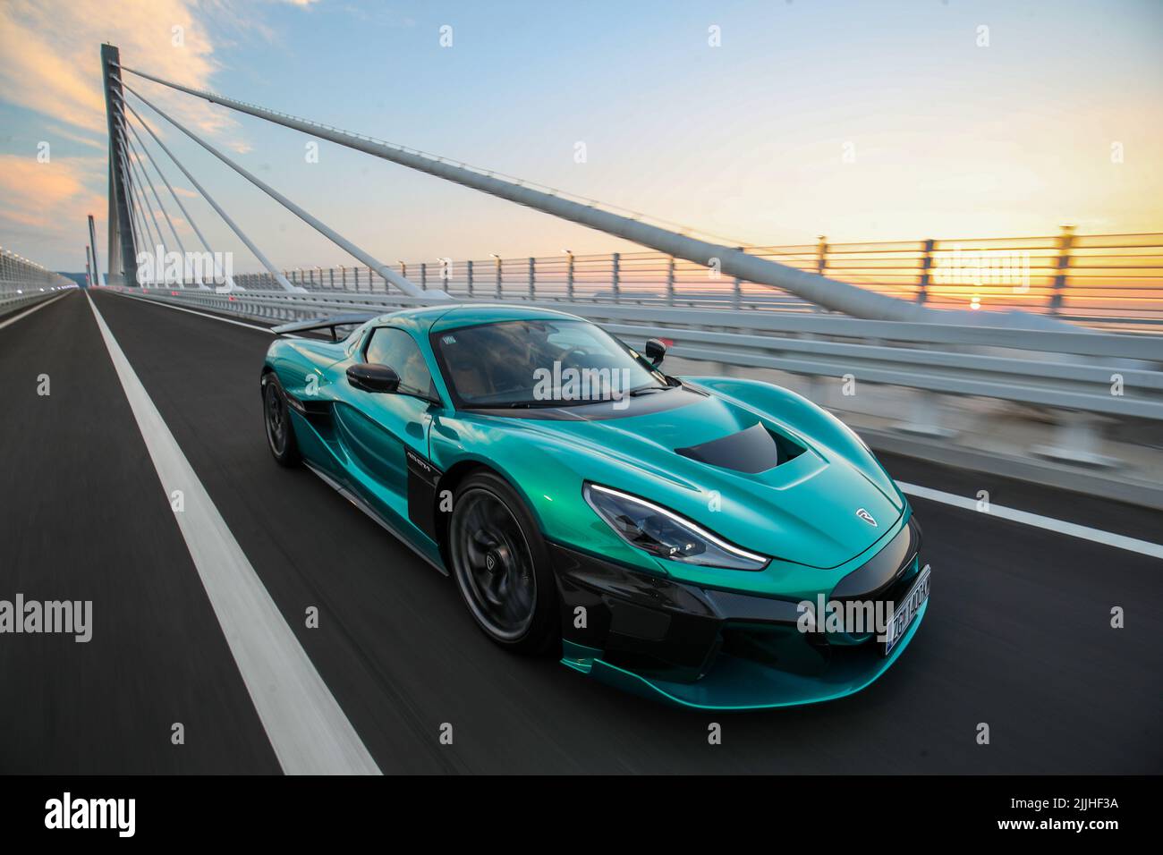 Rimac Nevera an all-electric sports car driven by Chief Program ...