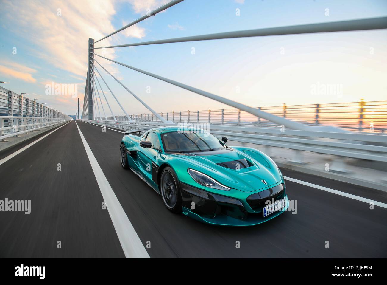 Rimac Nevera an all-electric sports car driven by Chief Program ...