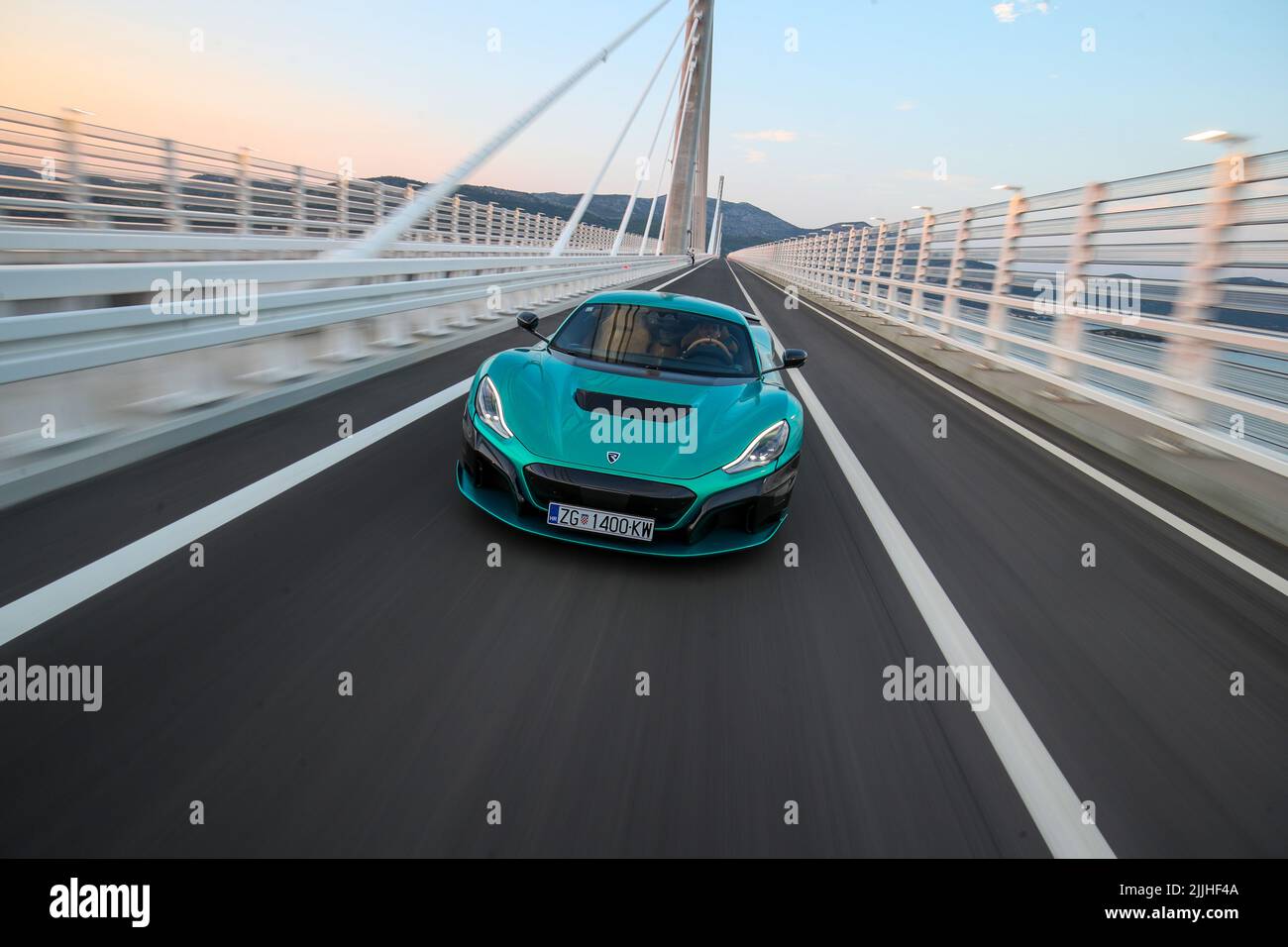 Rimac Nevera an all-electric sports car driven by Chief Program ...