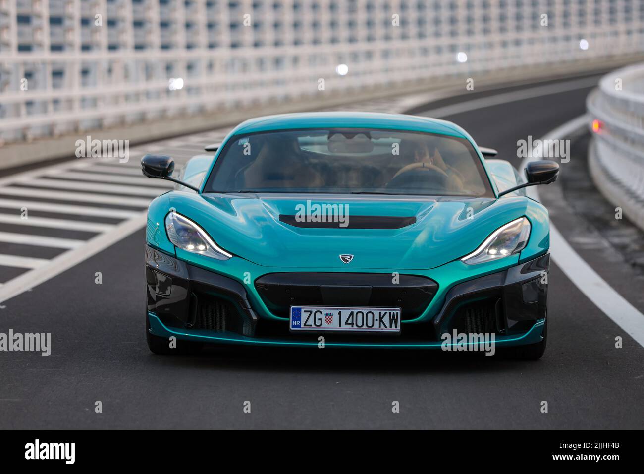 Rimac Nevera an all-electric sports car driven by Chief Program ...