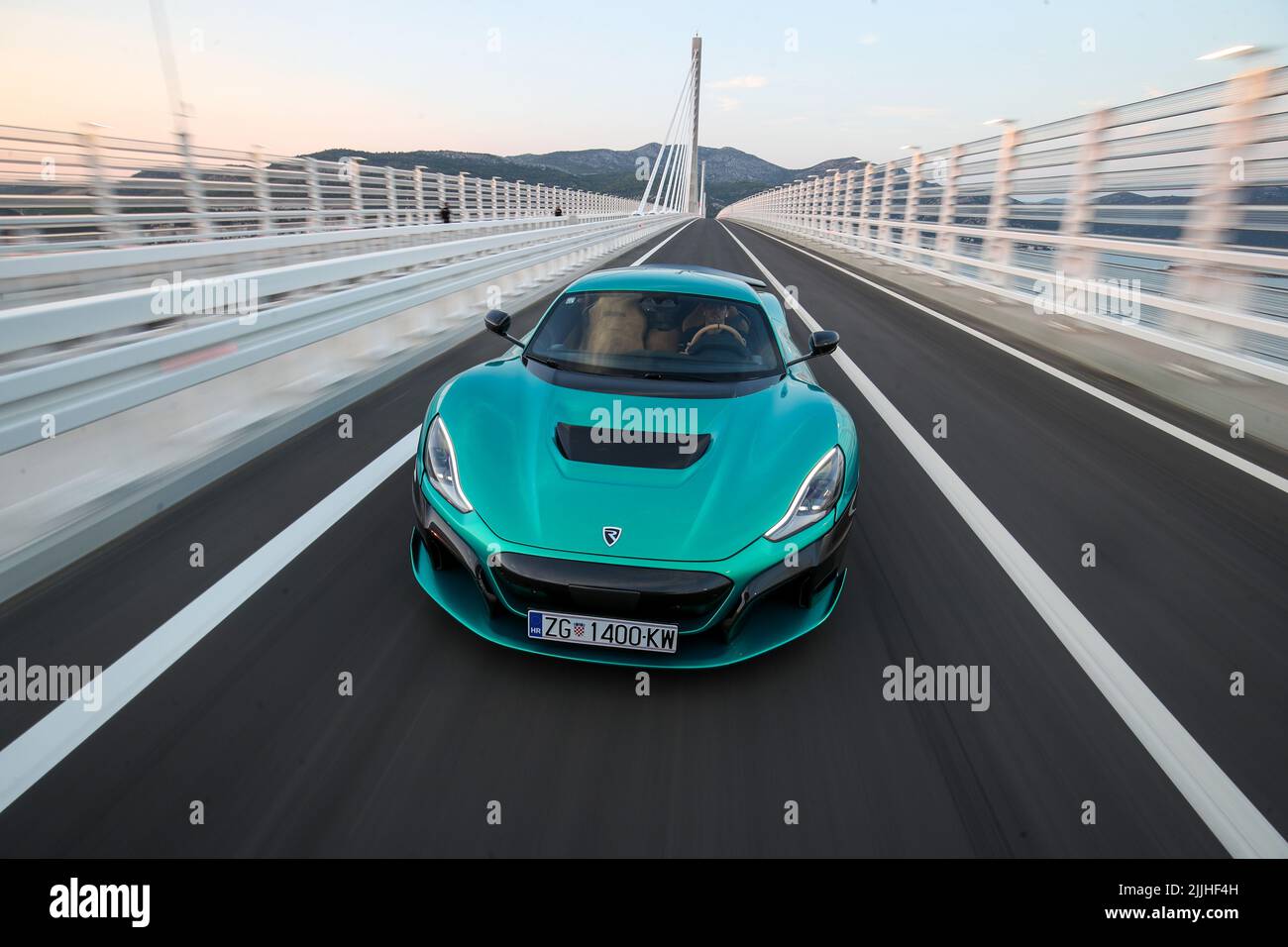 Rimac Nevera an all-electric sports car driven by Chief Program ...