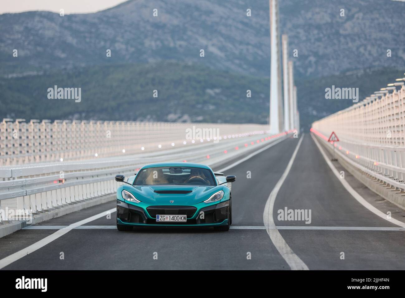 Rimac Nevera an all-electric sports car driven by Chief Program ...