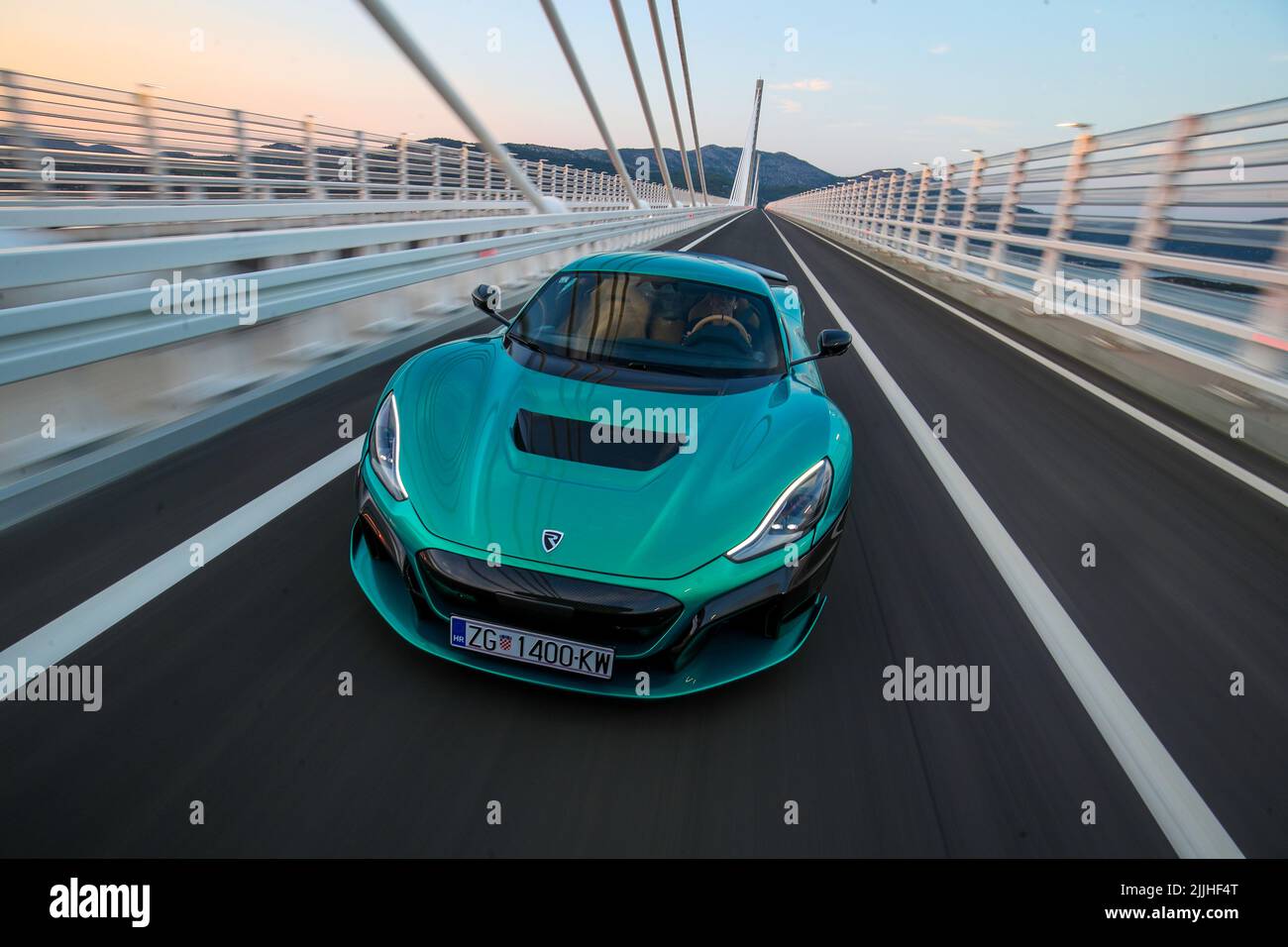 Rimac Nevera an all-electric sports car driven by Chief Program ...