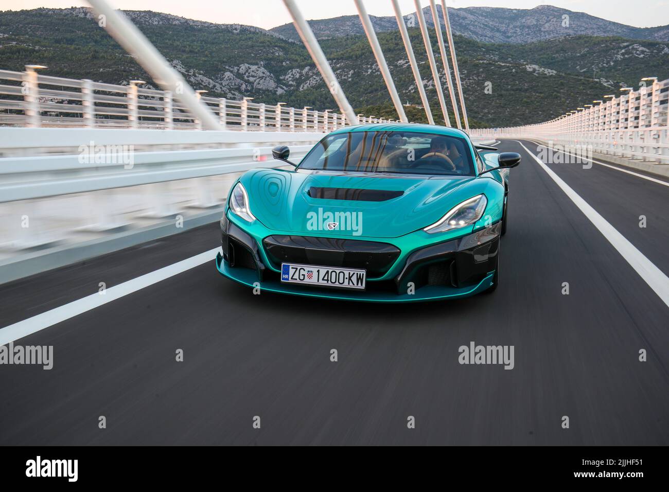 Rimac Nevera an all-electric sports car driven by Chief Program ...