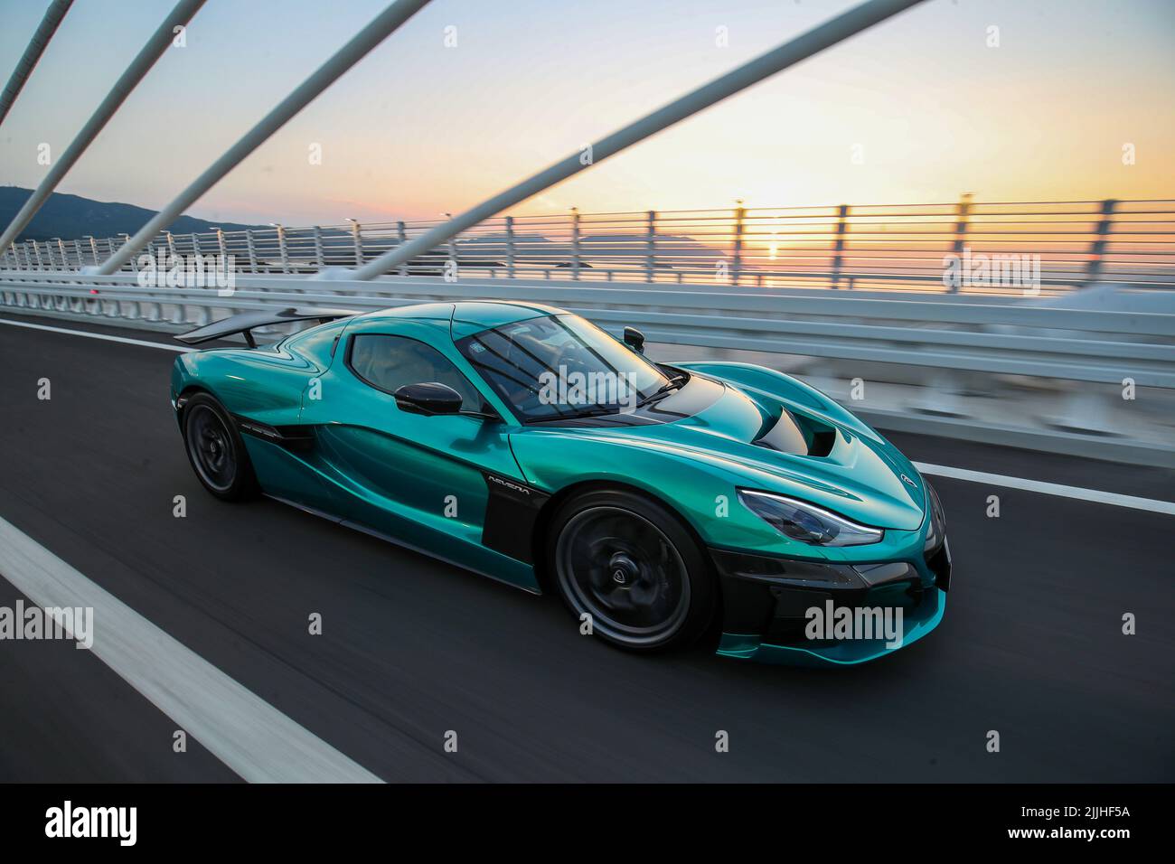 Rimac Nevera an all-electric sports car driven by Chief Program ...