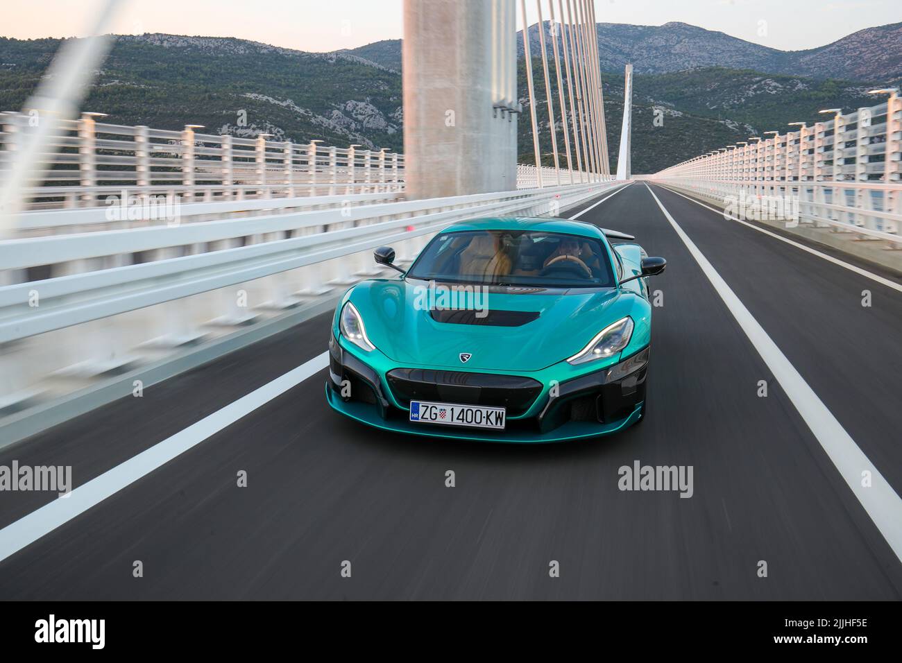 Rimac Nevera an all-electric sports car driven by Chief Program ...