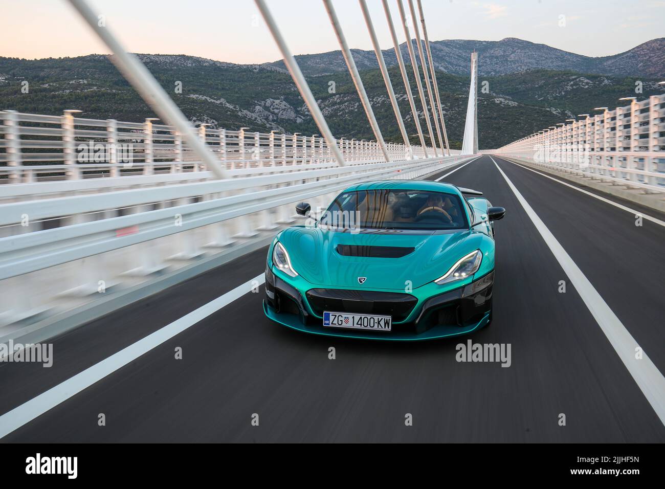 Rimac Nevera an all-electric sports car driven by Chief Program ...