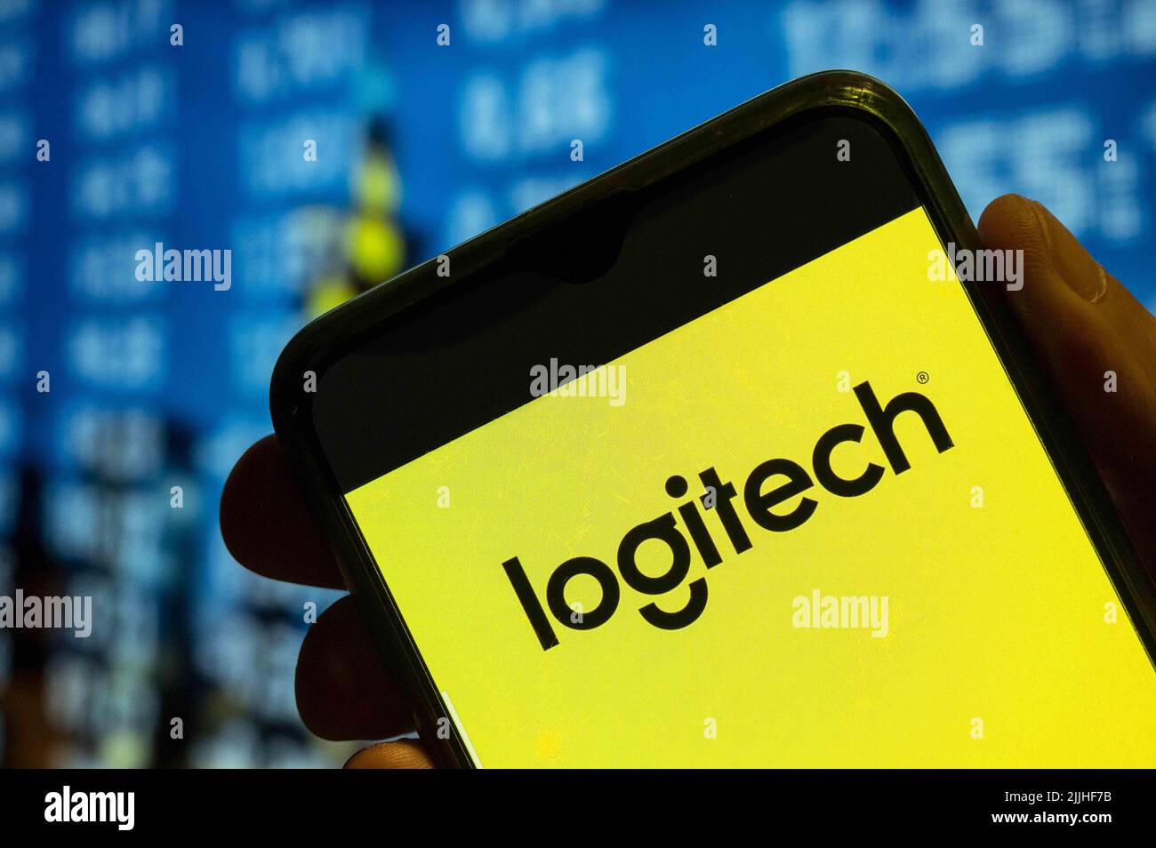 Logitech logo hi-res stock photography and images - Alamy