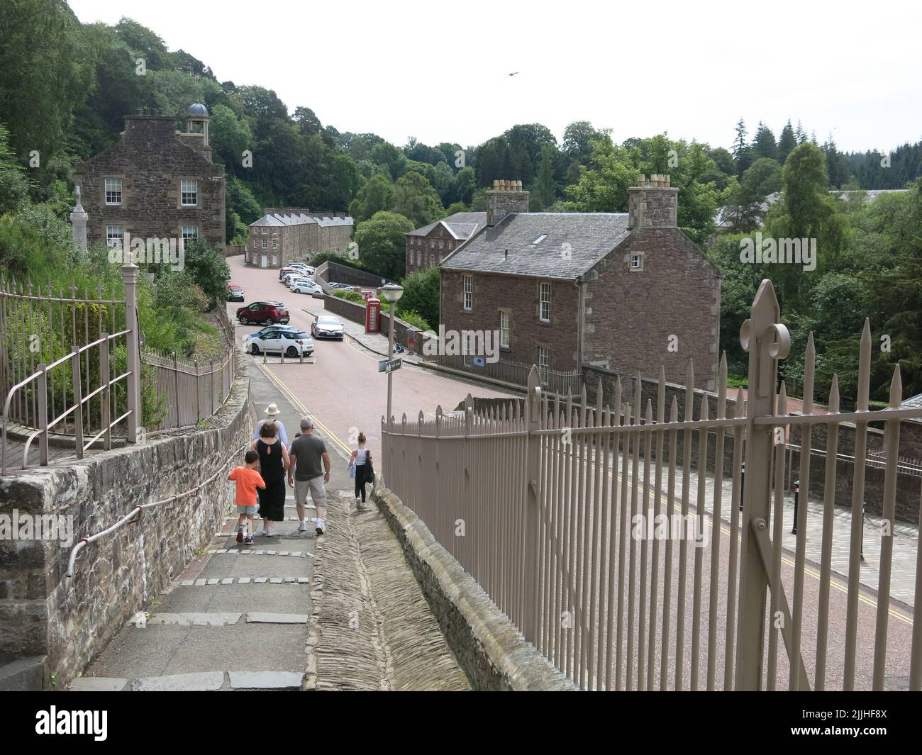 Once a thriving community of mill workers, and an early example of a ...