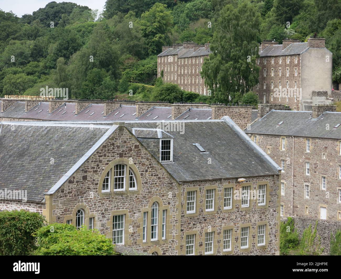 Once a thriving community of mill workers, and an early example of a ...