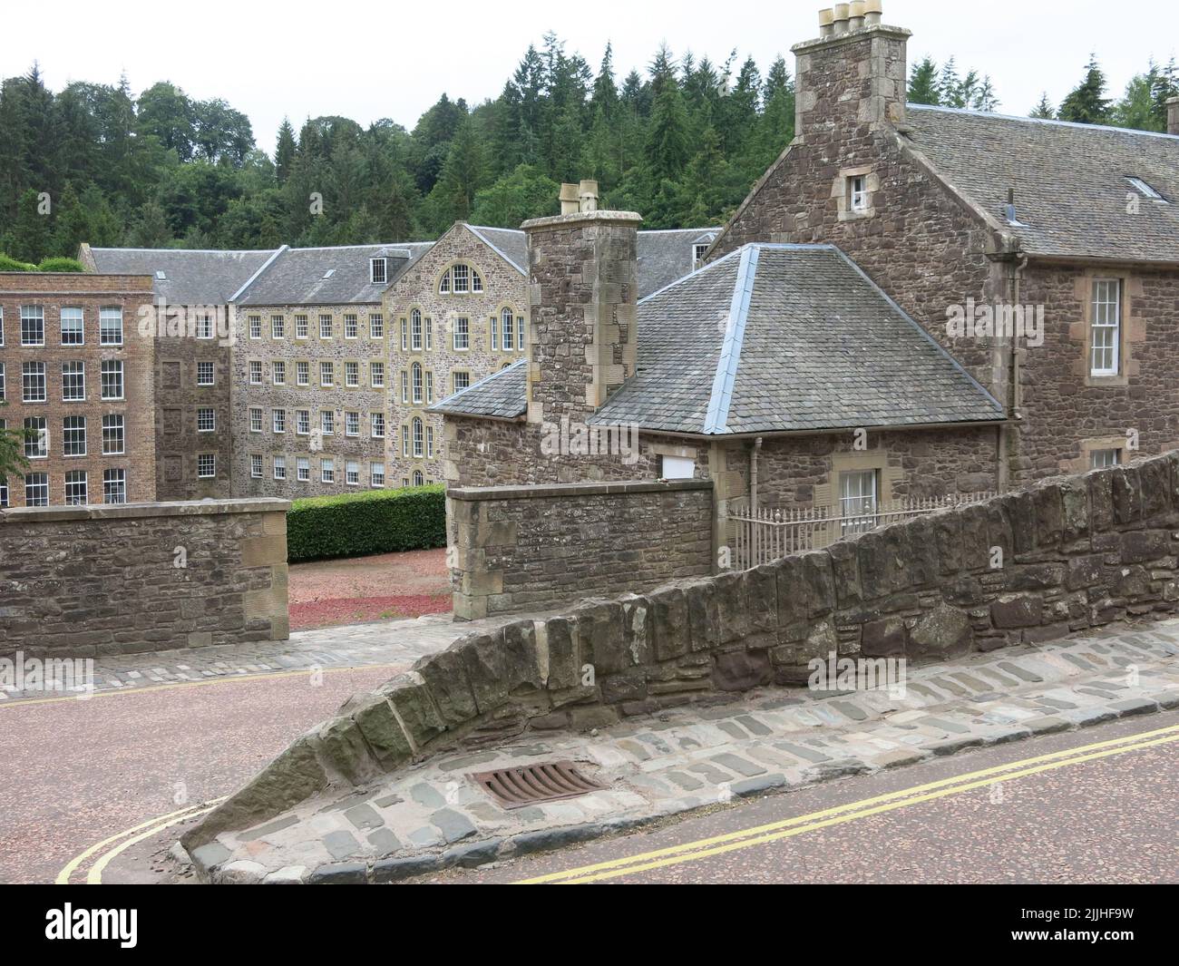 Once a thriving community of mill workers, and an early example of a ...