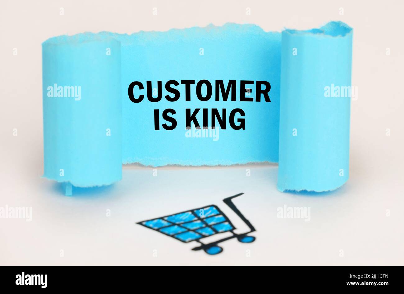Customer is king hi-res stock photography and images - Alamy