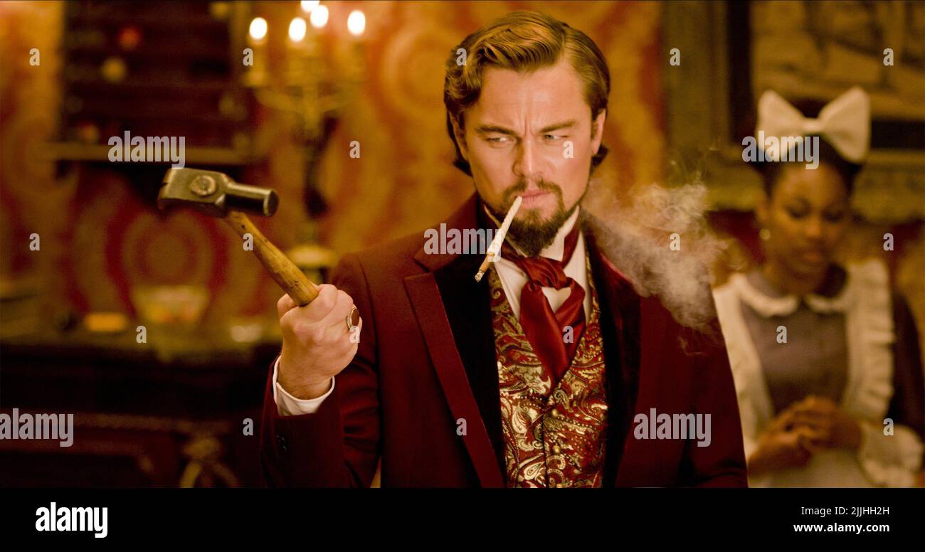 LEONARDO DICAPRIO, DJANGO UNCHAINED, 2012 Stock Photo - Alamy