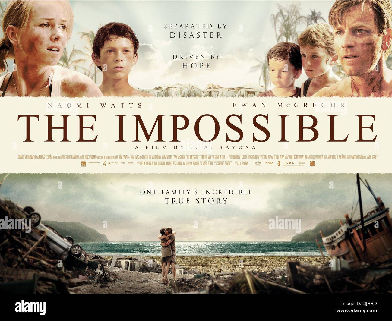 NAOMI WATTS, TOM HOLLAND, SAMUEL JOSLIN, OAKLEE PENDERGAST, EWAN ...