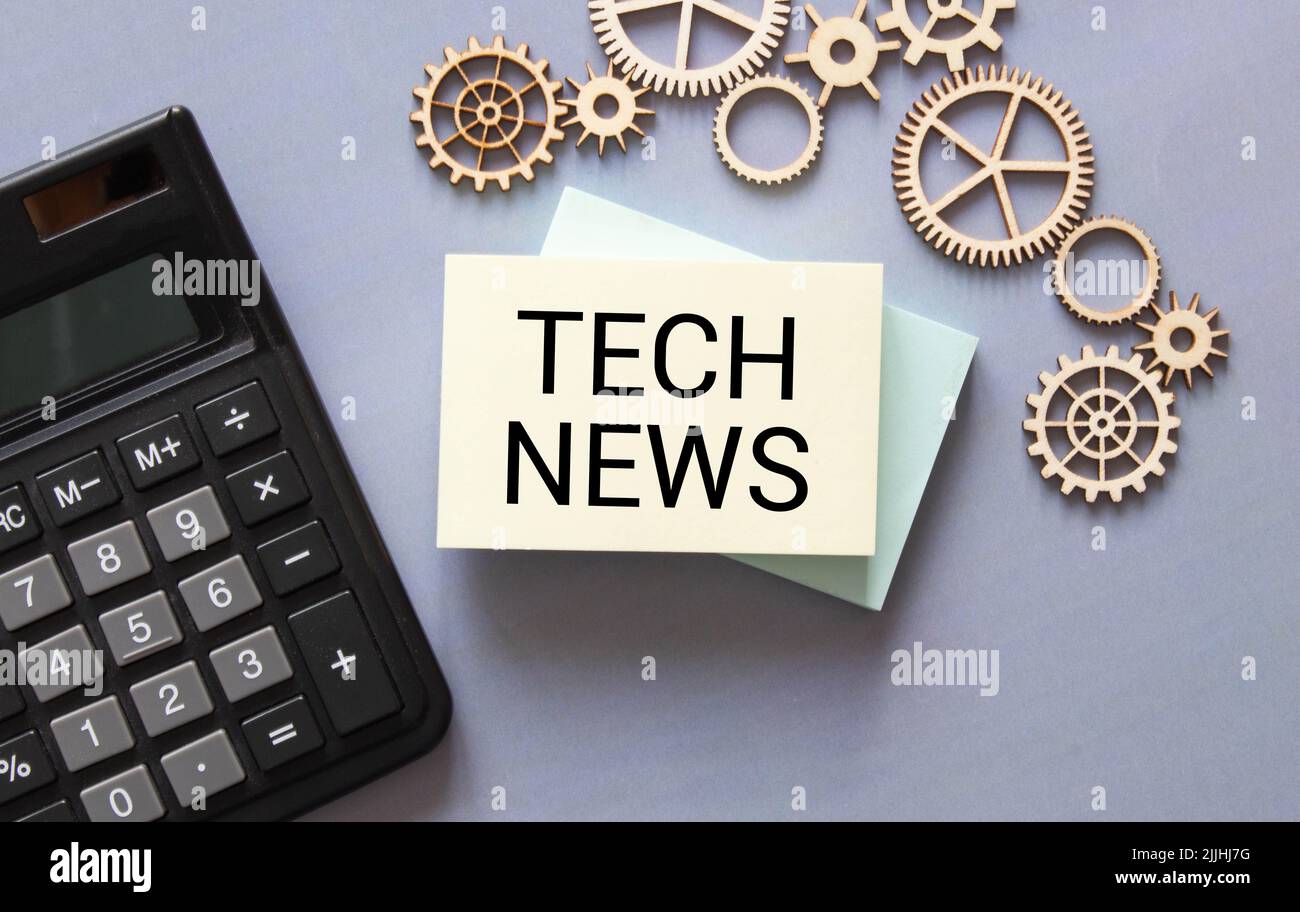 Tech news hi-res stock photography and images - Alamy