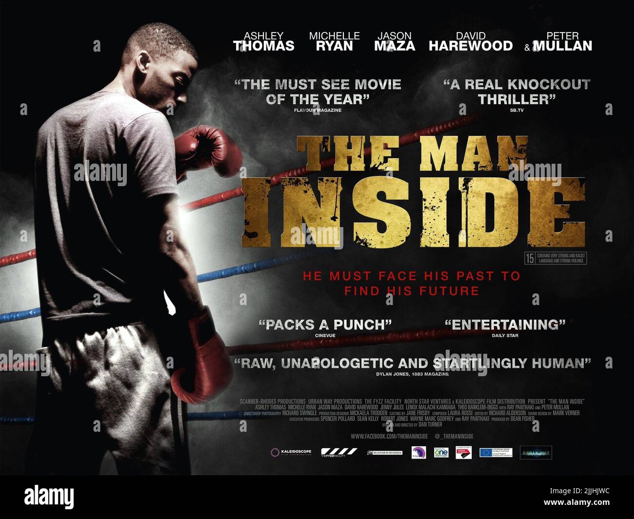 ASHLEY BASHY THOMAS POSTER, THE MAN INSIDE, 2012 Stock Photo - Alamy