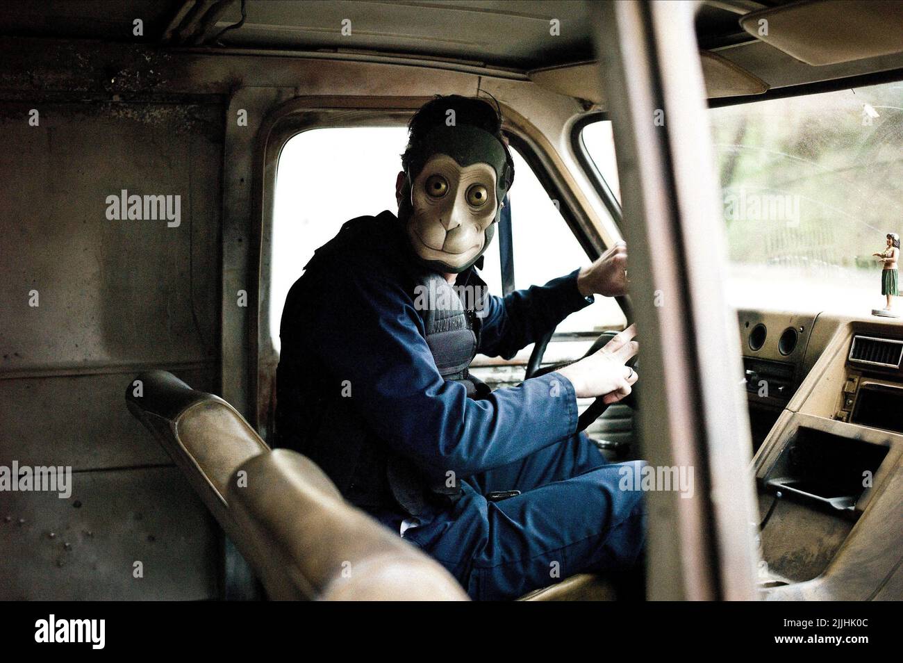 MAN IN MONKEY MASK, SUSHI GIRL, 2012 Stock Photo - Alamy