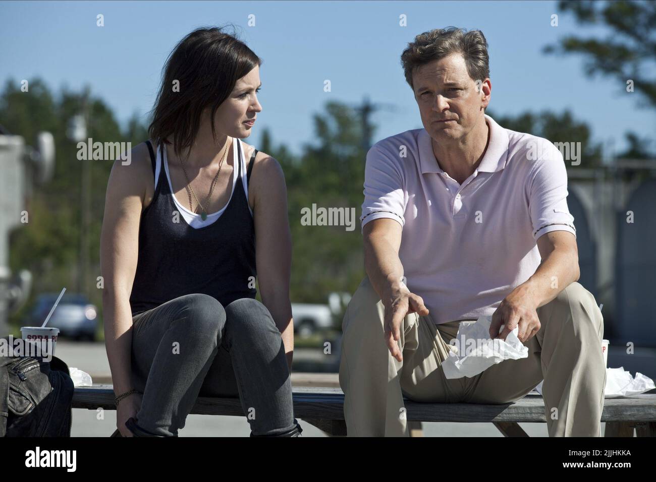 Arthur newman blunt firth film still hi-res stock photography and ...