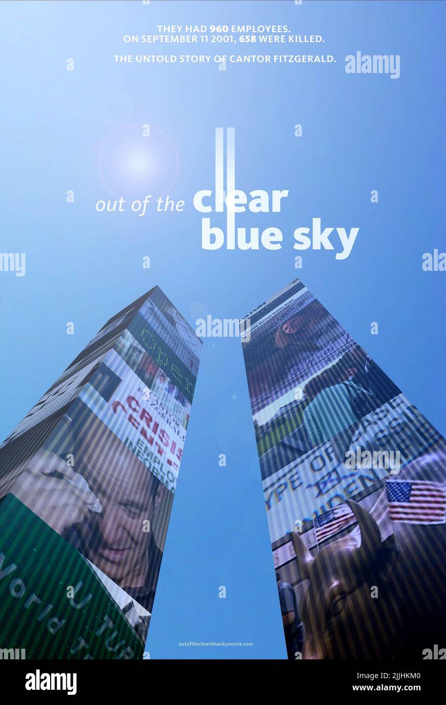 MOVIE POSTER, OUT OF THE CLEAR BLUE SKY, 2012 Stock Photo - Alamy