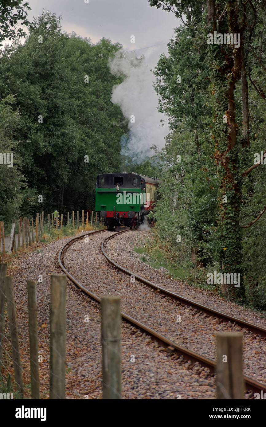 4015 Karels steam train at Avon Valley Railway Stock Photo - Alamy