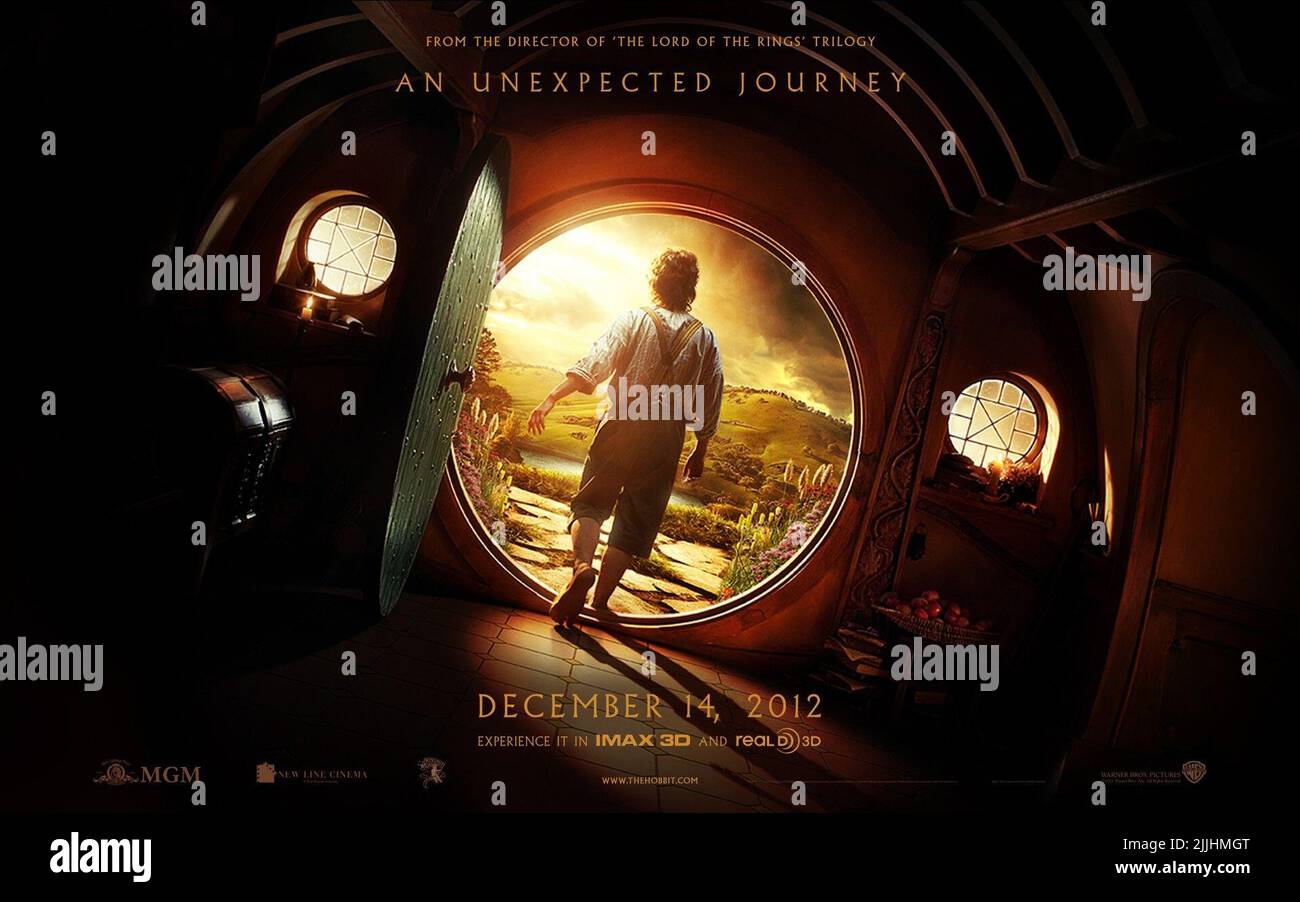 MARTIN FREEMAN POSTER, THE HOBBIT: AN UNEXPECTED JOURNEY, 2012 Stock ...