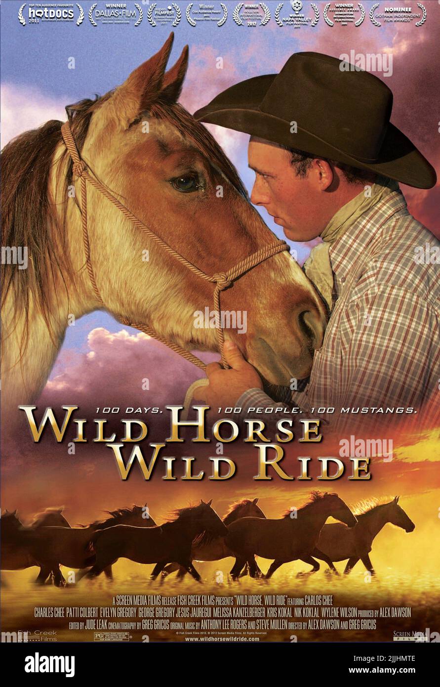 MOVIE POSTER, WILD HORSE WILD RIDE, 2012 Stock Photo - Alamy