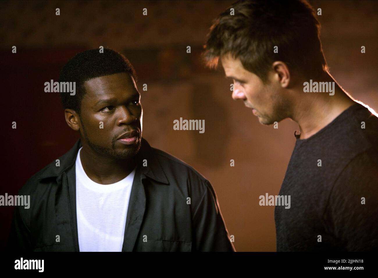 50 CENT, JOSH DUHAMEL, FIRE WITH FIRE, 2012 Stock Photo - Alamy