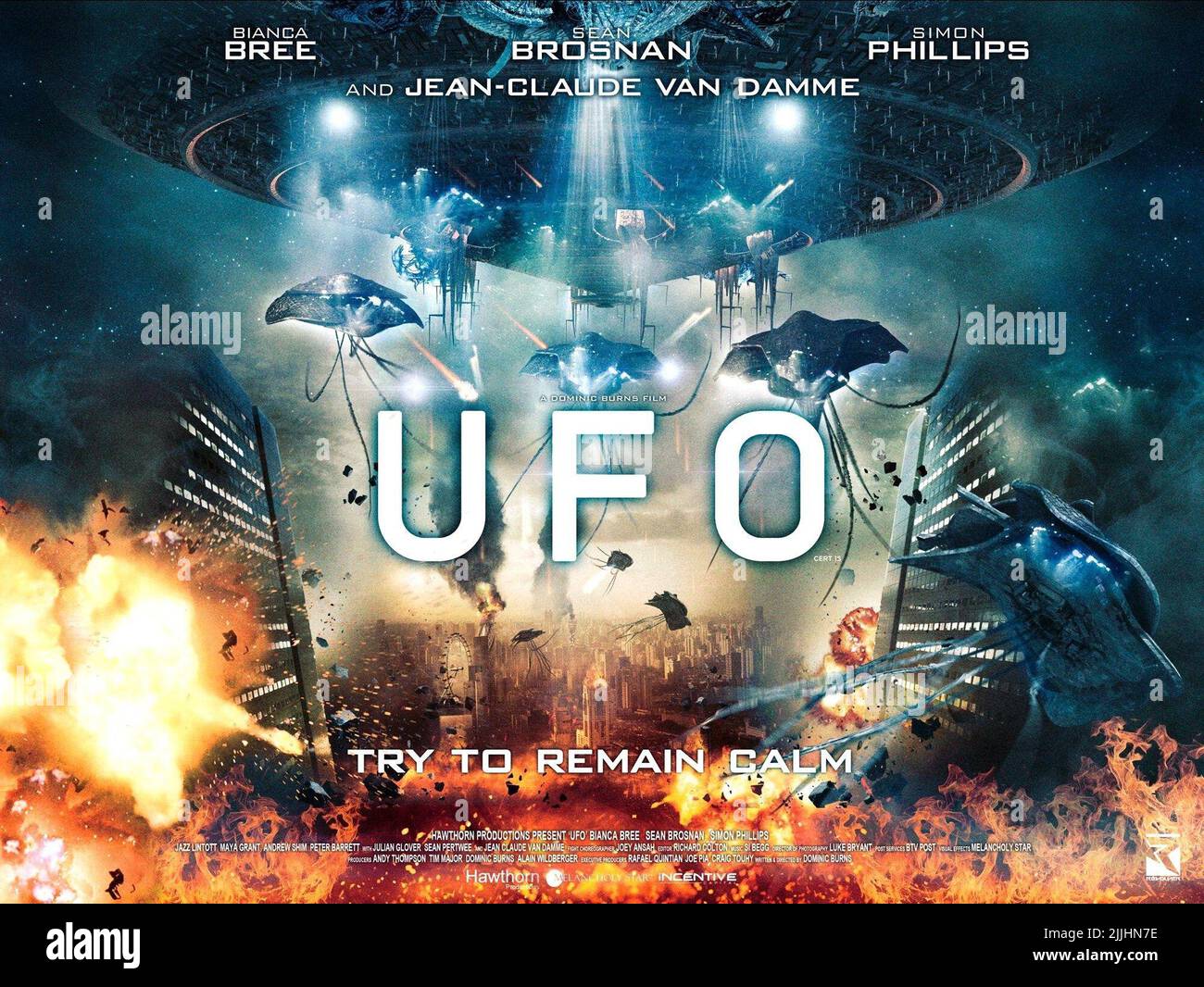 MOVIE POSTER, ALIEN UPRISING, 2012 Stock Photo - Alamy