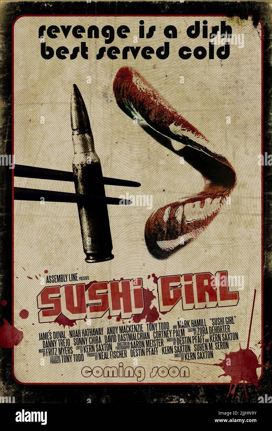 MOVIE POSTER, SUSHI GIRL, 2012 Stock Photo - Alamy