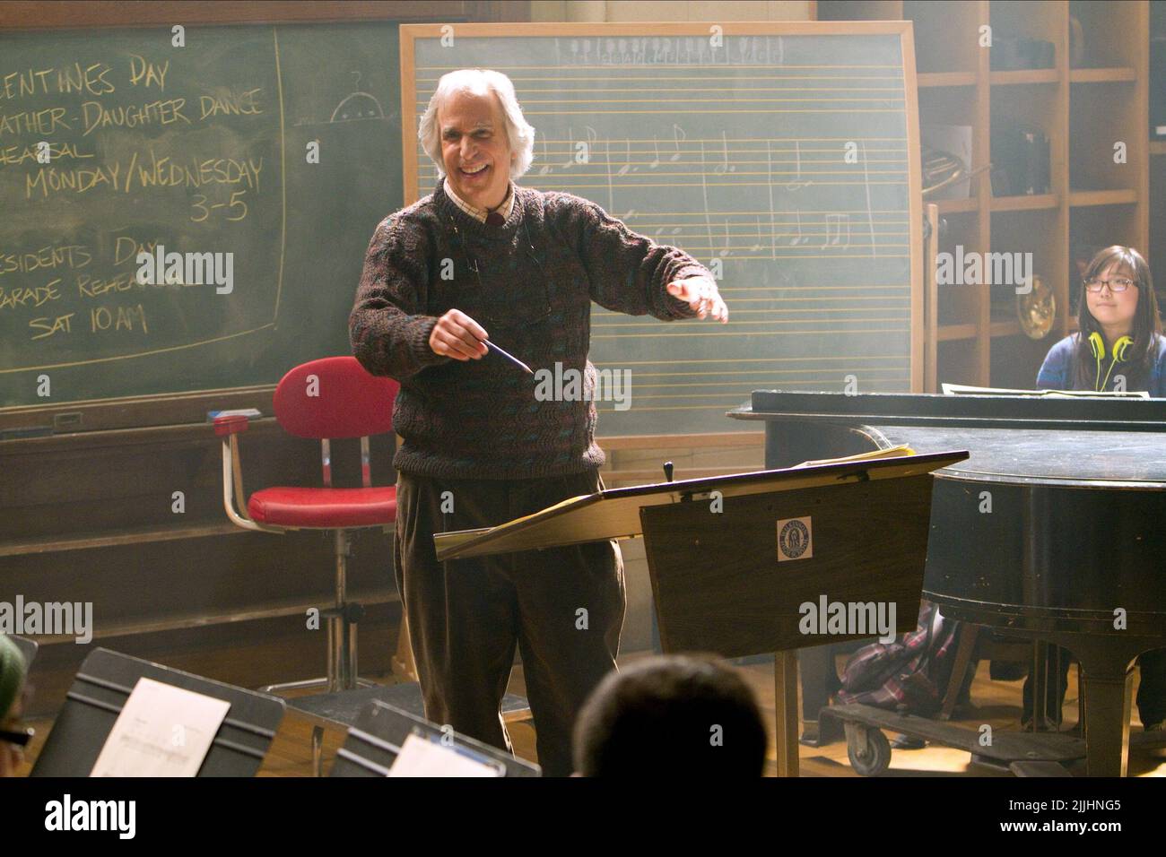 HENRY WINKLER, CHARICE, HERE COMES THE BOOM, 2012 Stock Photo - Alamy