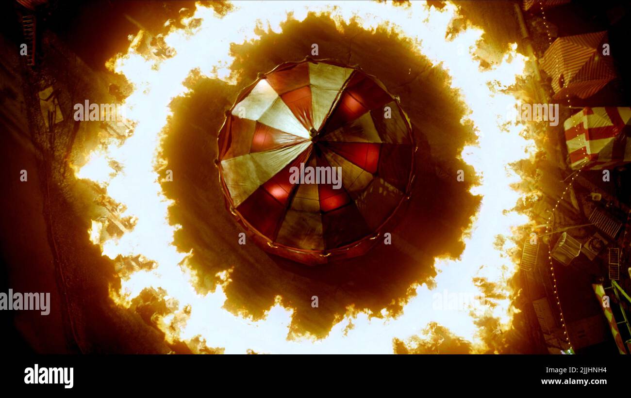 CAROUSEL SURROUNDED BY FIRE, SILENT HILL: REVELATION, 2012 Stock Photo ...