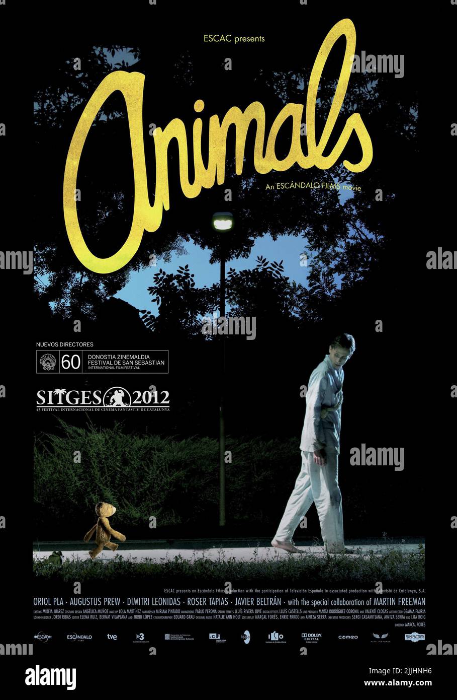 MOVIE POSTER, ANIMALS, 2012 Stock Photo - Alamy