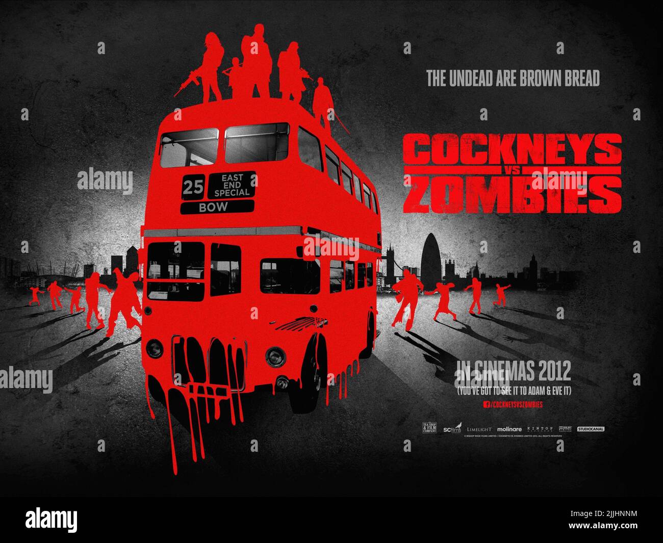 MOVIE POSTER, COCKNEYS VS ZOMBIES, 2012 Stock Photo - Alamy