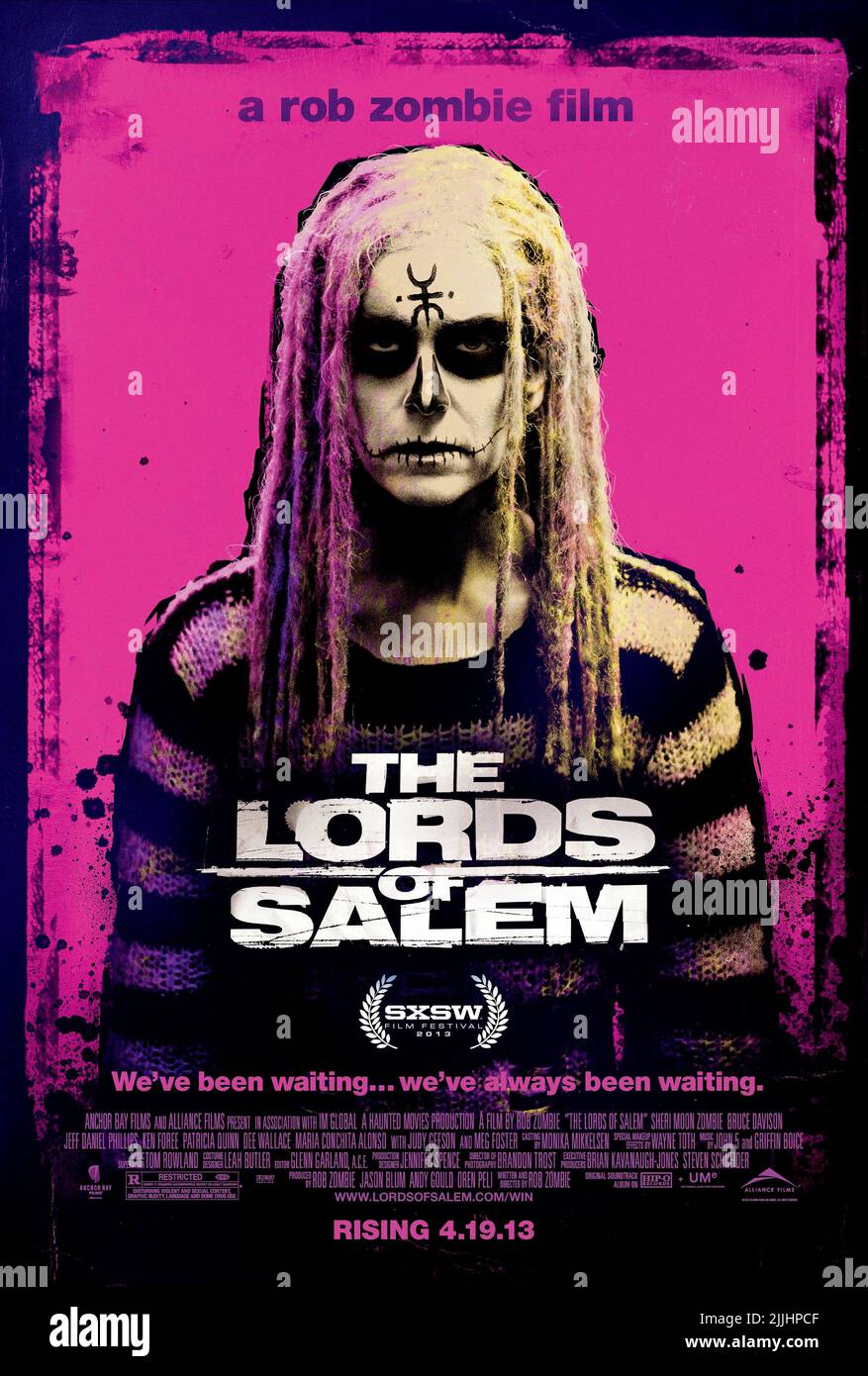 SHERI MOON ZOMBIE POSTER, THE LORDS OF SALEM, 2012 Stock Photo - Alamy