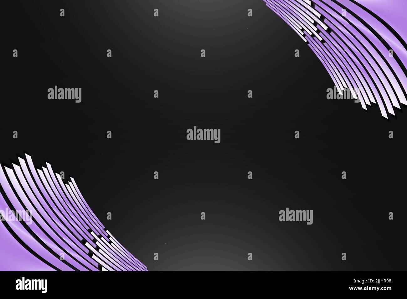 A graphic wallpaper with a black background and purple lines on ...