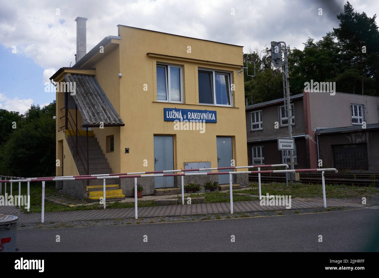 Luzna, Czech Republic - July 2, 2022 - The Railway museum Czech ...