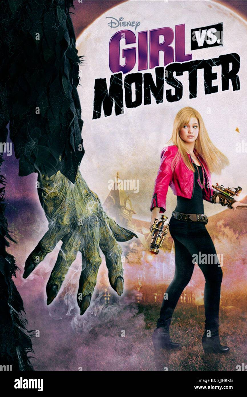 OLIVIA HOLT POSTER, GIRL VS. MONSTER, 2012 Stock Photo - Alamy