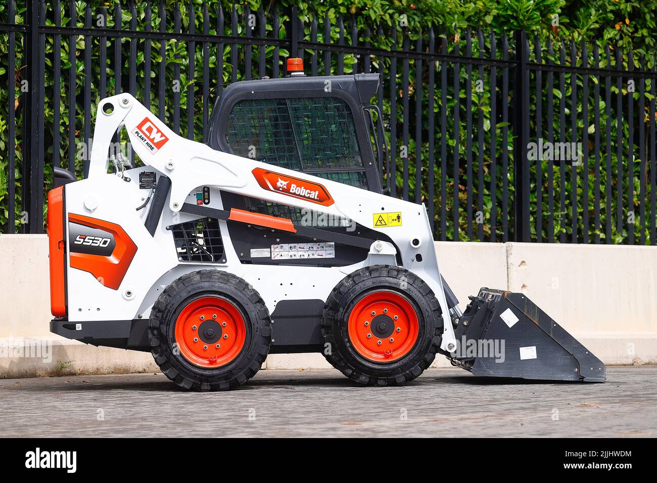 Bobcat s530 skidsteer hi-res stock photography and images - Alamy