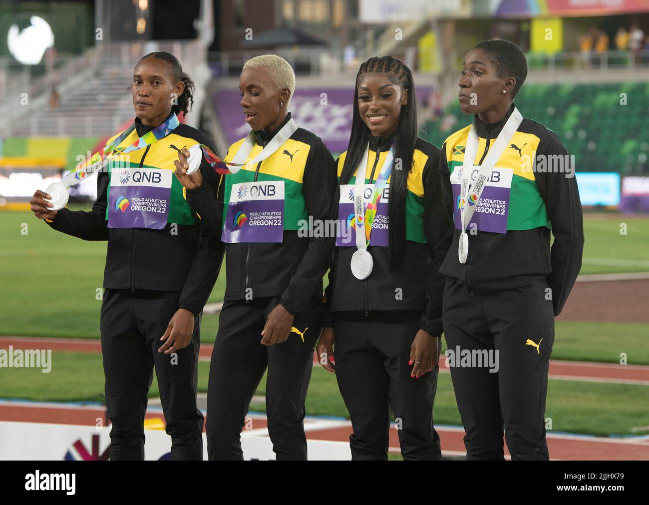 Stephenie Ann McPherson, Candice McLeod, Charokee Young and Janieve ...
