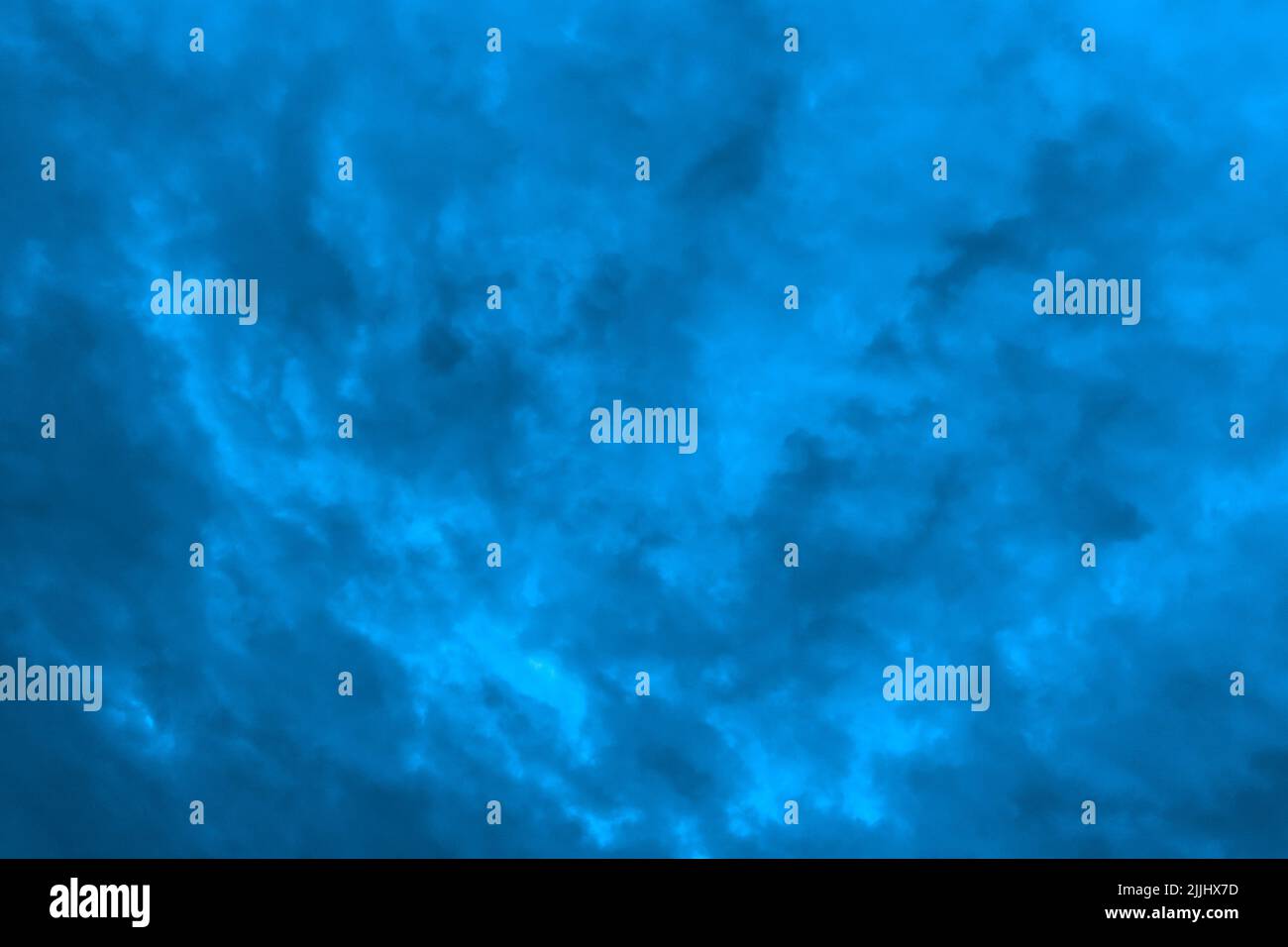 Dark blue sky clouds weather change rain nature climate background ...