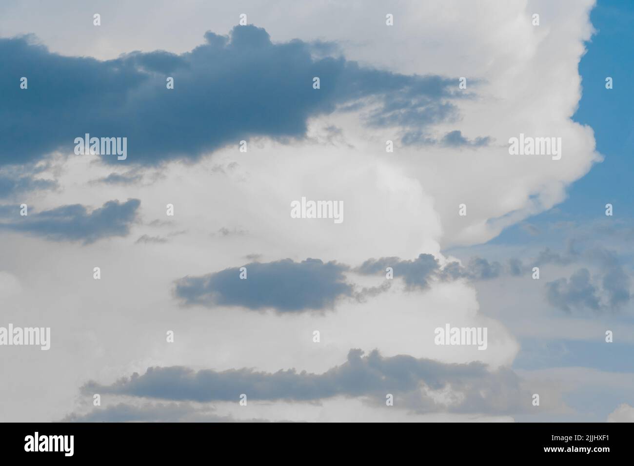 Cloudy sky weather climate cloudscape nature background Stock Photo - Alamy