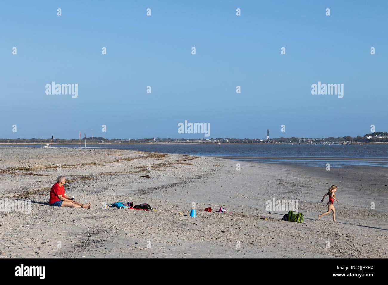 Crab Bank Island in South Carolina located in Charleston Harbor ...